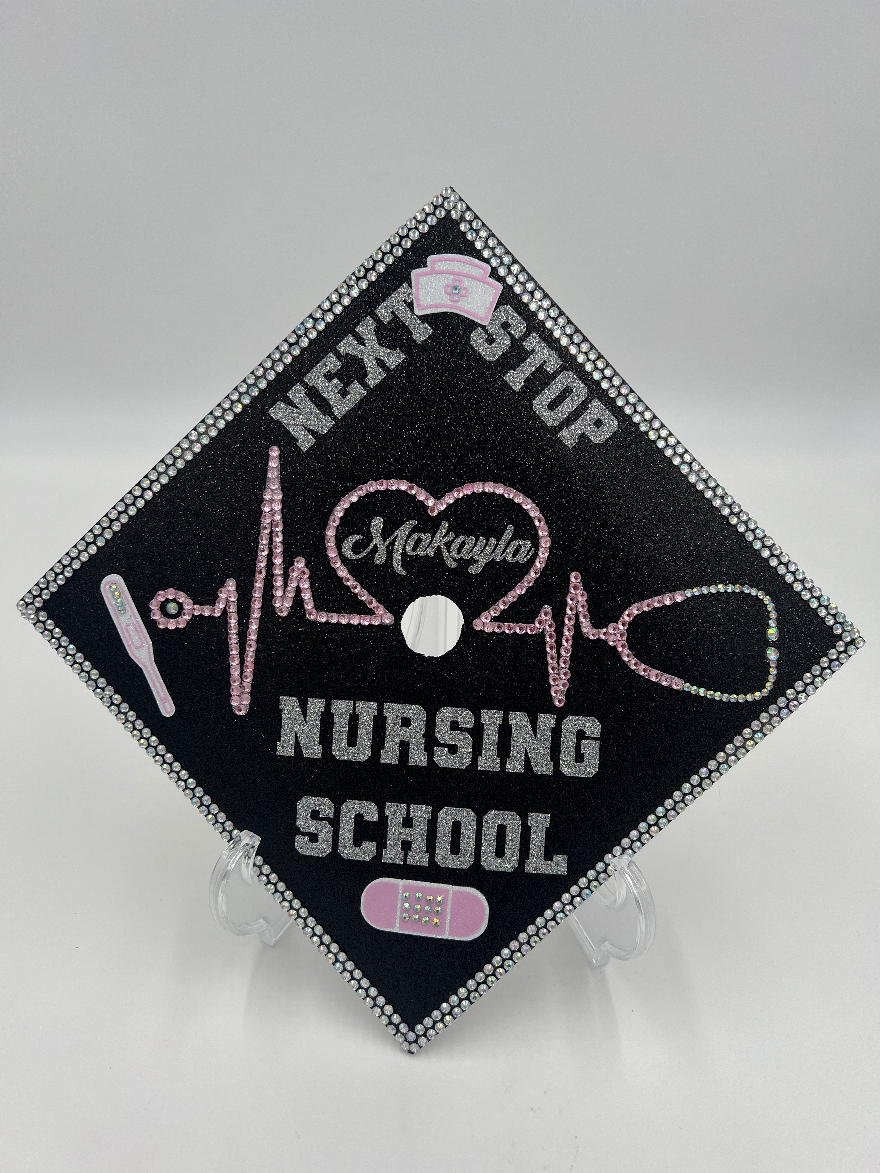 Handmade Grad Cap Topper-Personalized 3D Design – Crafty Couple ...